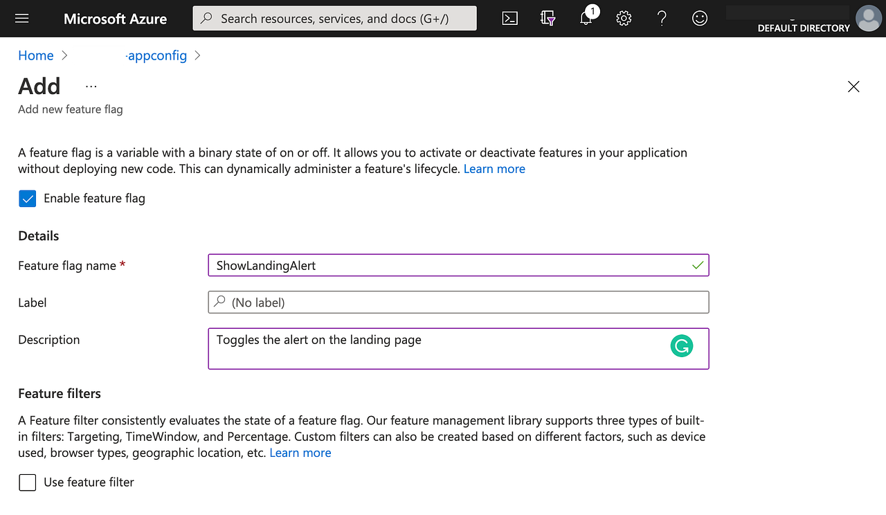 Feature Flag Hooks for React & Azure App Config | Towards Data Science