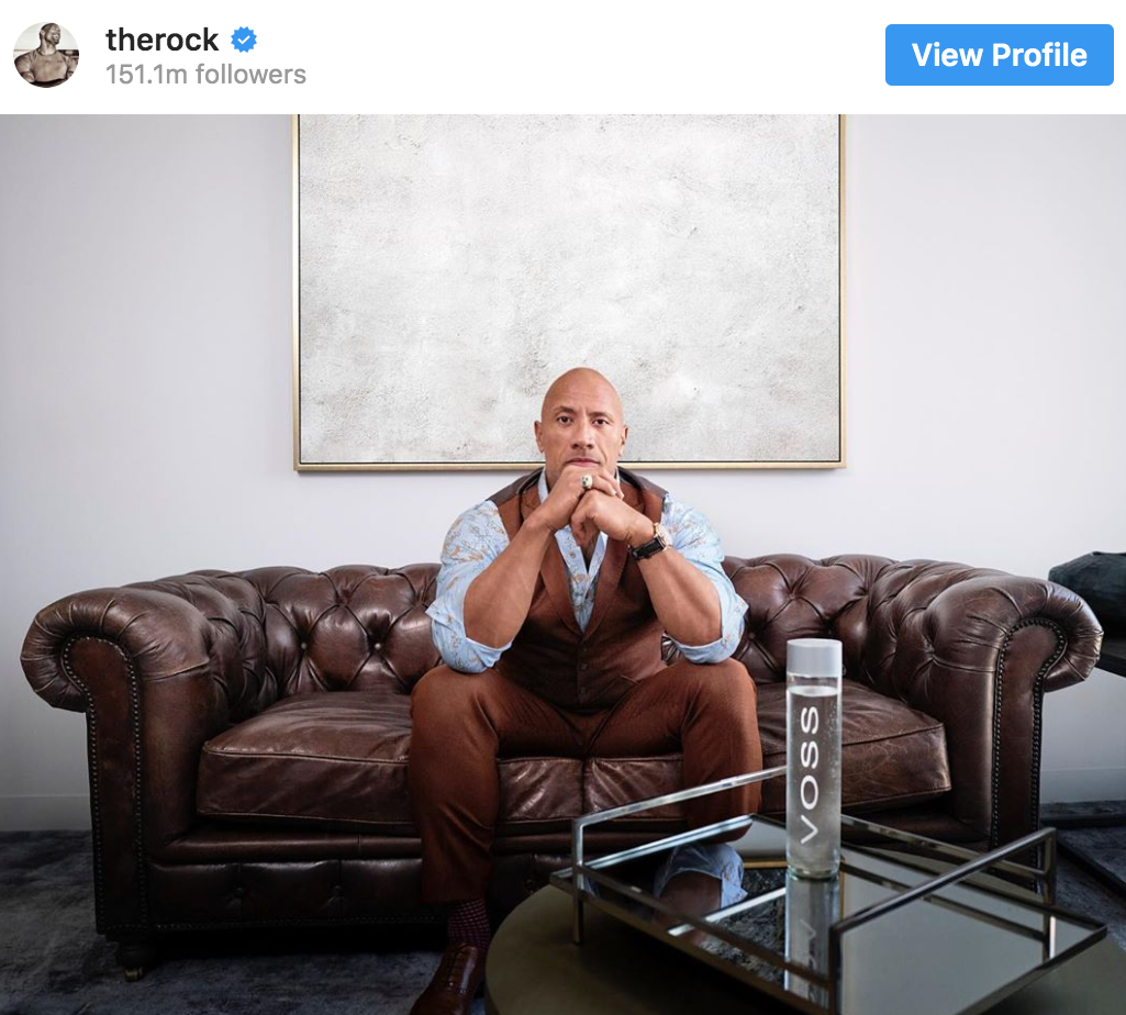 The Rock’s Deal With Voss Shows Us the Future of Beverage Marketing ...