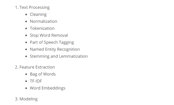 NLP Pipeline 101 With Basic Code Example — Feature Extraction | by ...