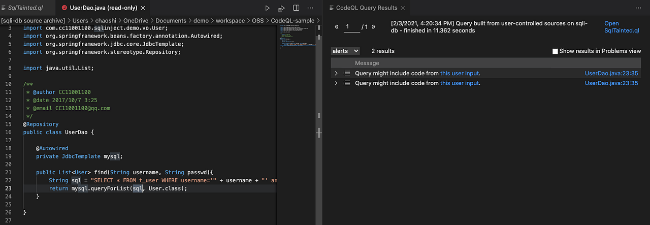 Trying CodeQL in VS Code for first time | by Shi | CI/CD/DevOps | Medium