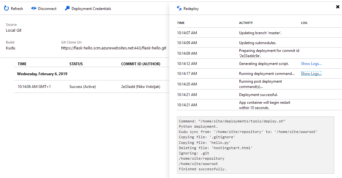 Deploy your Flask app on Azure in 3 easy steps | by Niko Vrdoljak | Medium