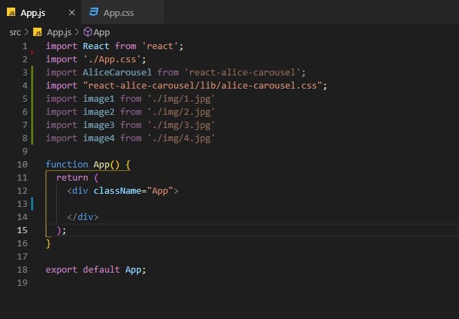 Create beautiful image sliders/carousels in react using react-alice-carousel | by Manish Mandal ...