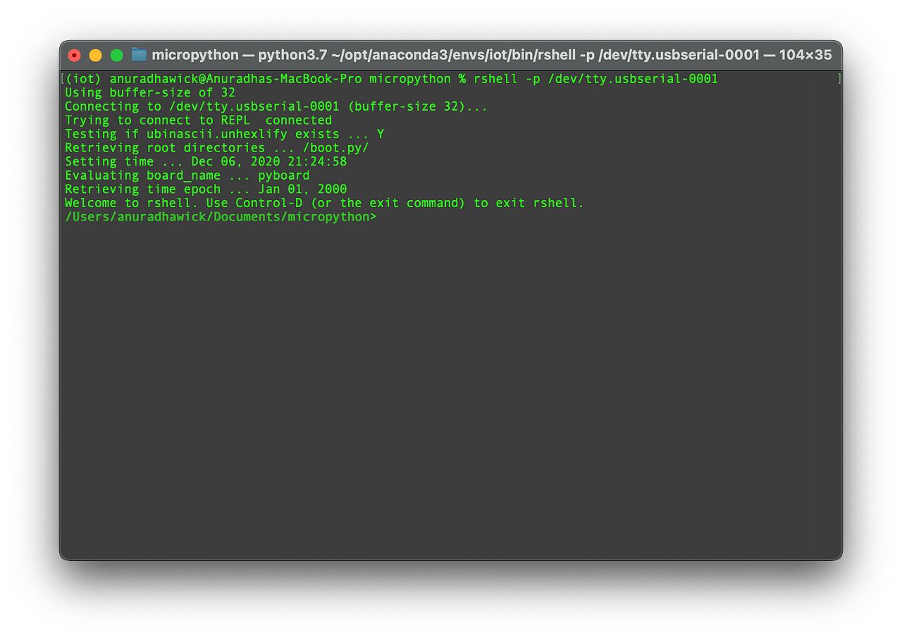 Getting Started with MicroPython. Tutorial on getting started with… | by Anuradha ...
