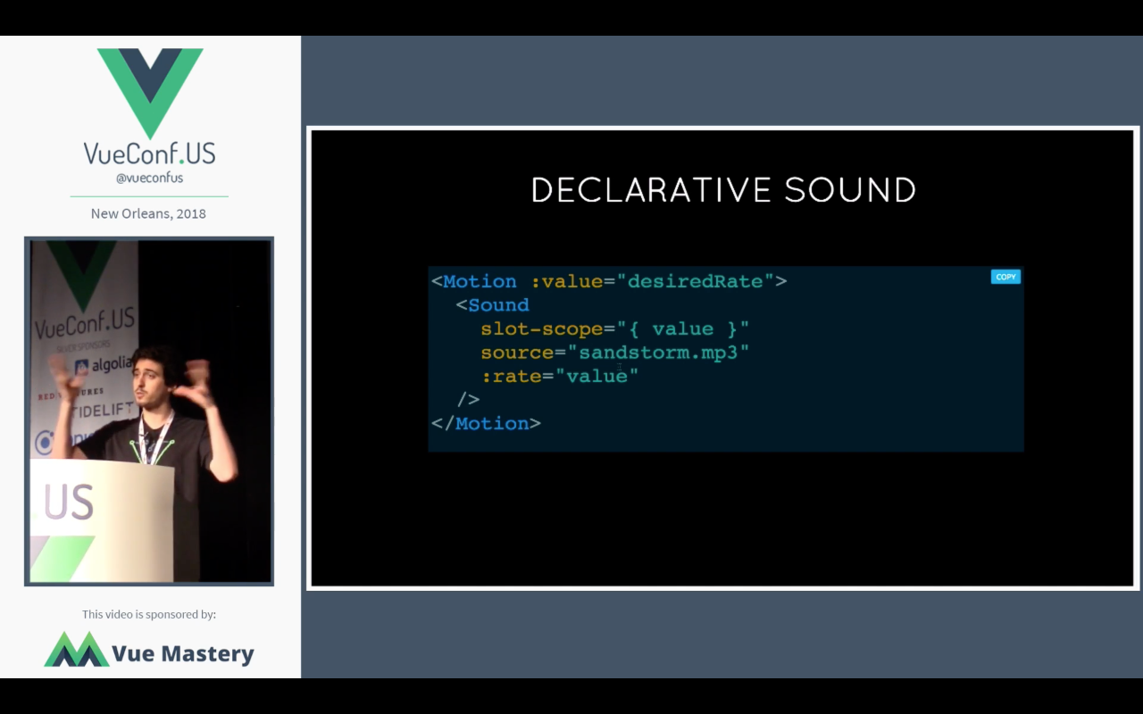 5 lightning talks from VueConf.US you can’t miss | by Derick Sozo | Vue Mastery | Medium