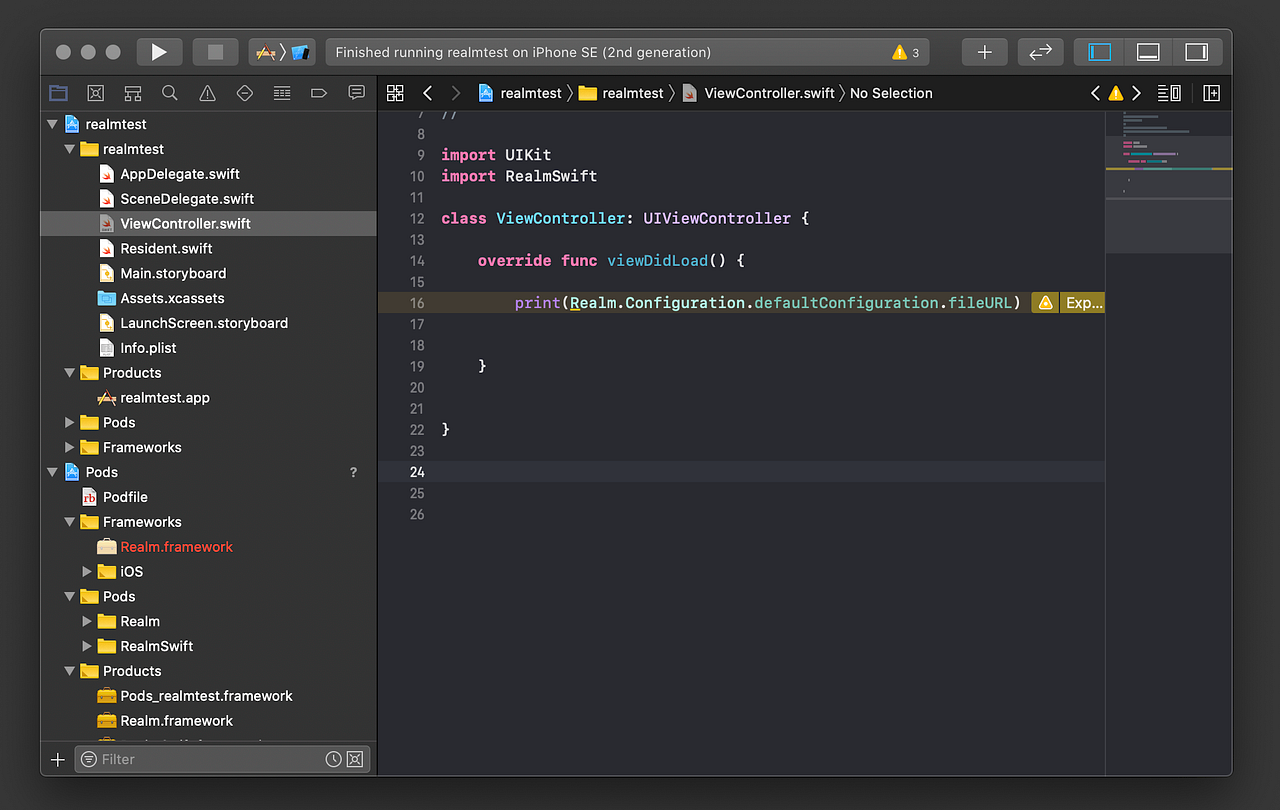Swift open realm file in realm browser of the device - evolutiongerty