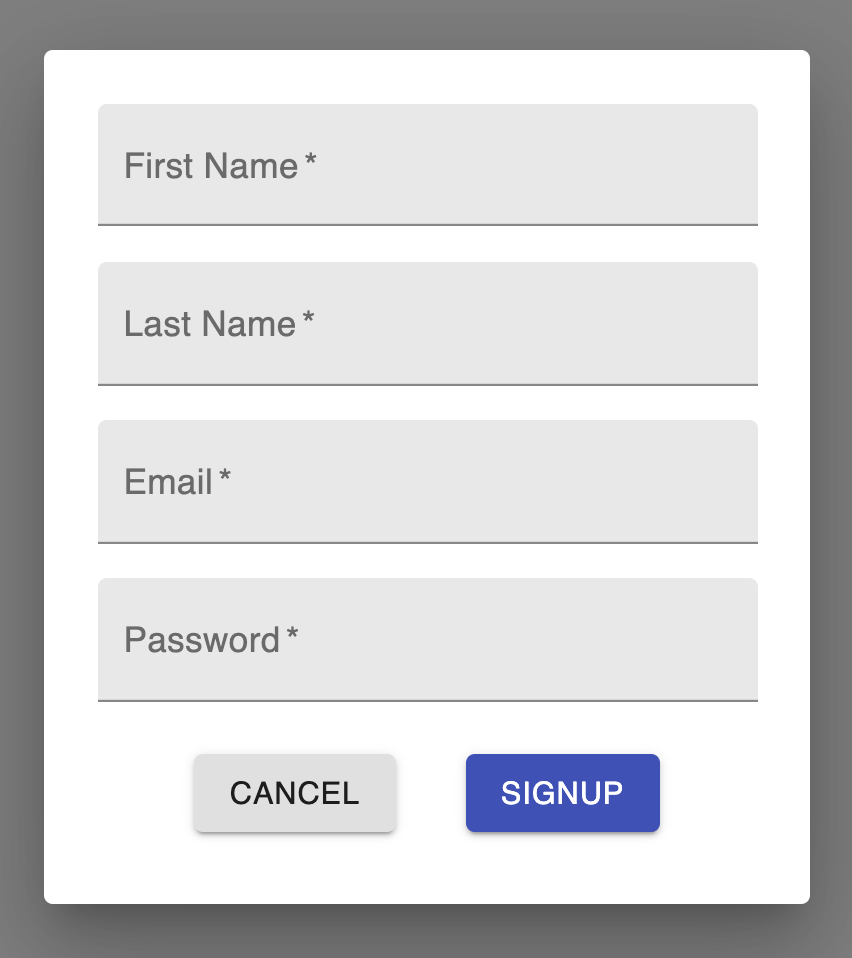 Create A Signup Page With React And Material Ui By Chad