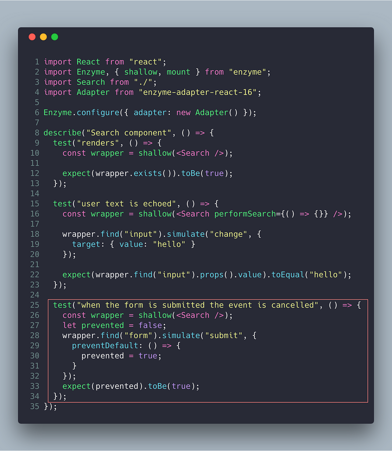How To Test React Components Using Jest And Enzyme By Linh Nguyen My