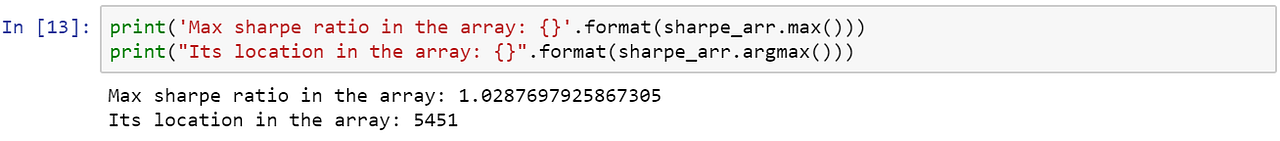 Plotting Markowitz Efficient Frontier with Python | by Fábio Neves | Towards Data Science