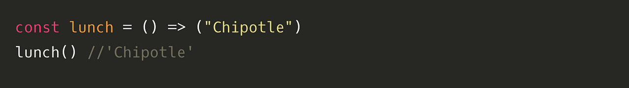 Arrow Function Return Rules The Functional Nature Of Javascript… By Grace Tan Medium
