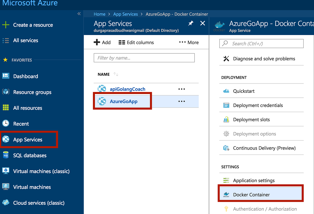 Step by step guide to deploy Golang Application on Azure Web App | by ...