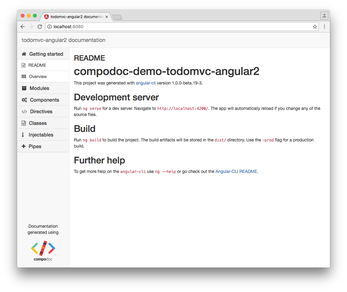 Compodoc — Documentation tool for Angular applications | by Vincent Ogloblinsky | Vincent ...