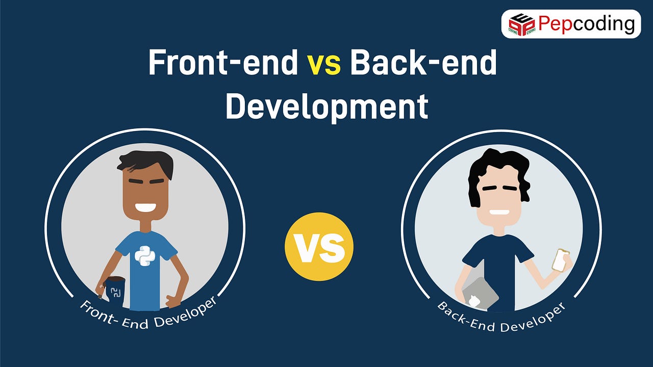 FRONT-END Development VS BACK-END Development | by Pepcoding | Nov ...