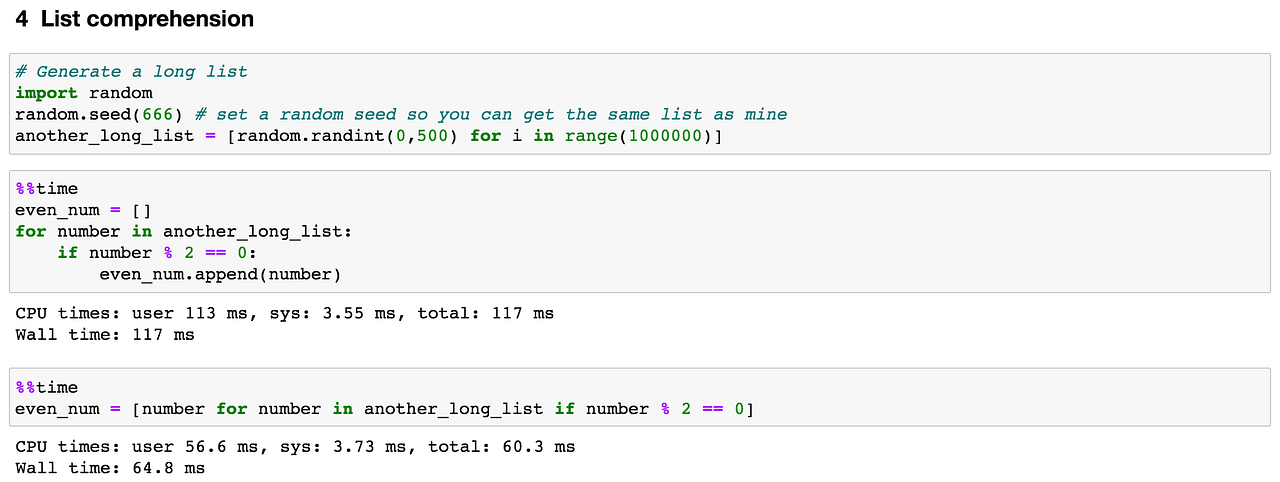 Ten Tricks To Speed Up Your Python Codes | by Jun | Towards Data Science