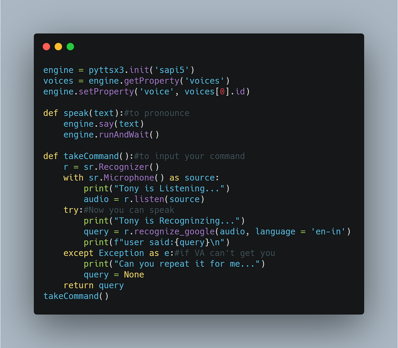 Virtual Assistant Using Python Medium