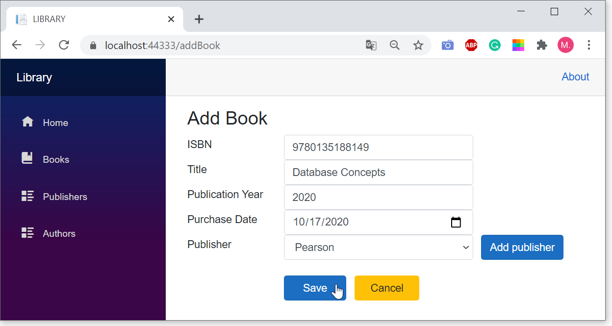 Blazor Server: checkbox list CRUD, M:N relationship, Dapper | Informatics