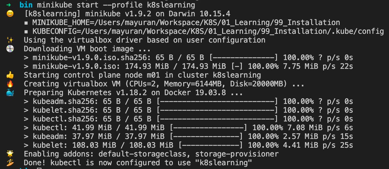Step By Step Guide For Setting Up Minikube Single Node Kubernetes Cluster For Macbook By
