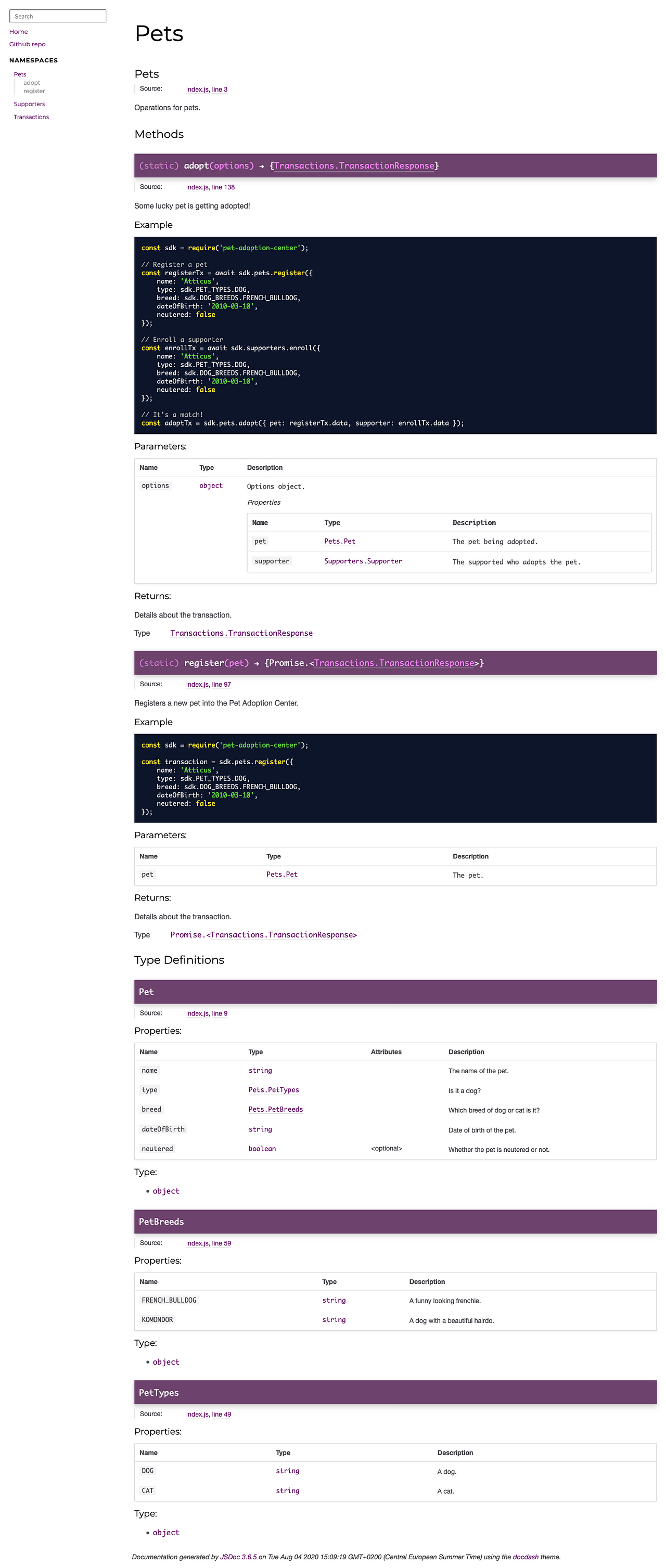 Creating Better Jsdoc Documentation The Startup