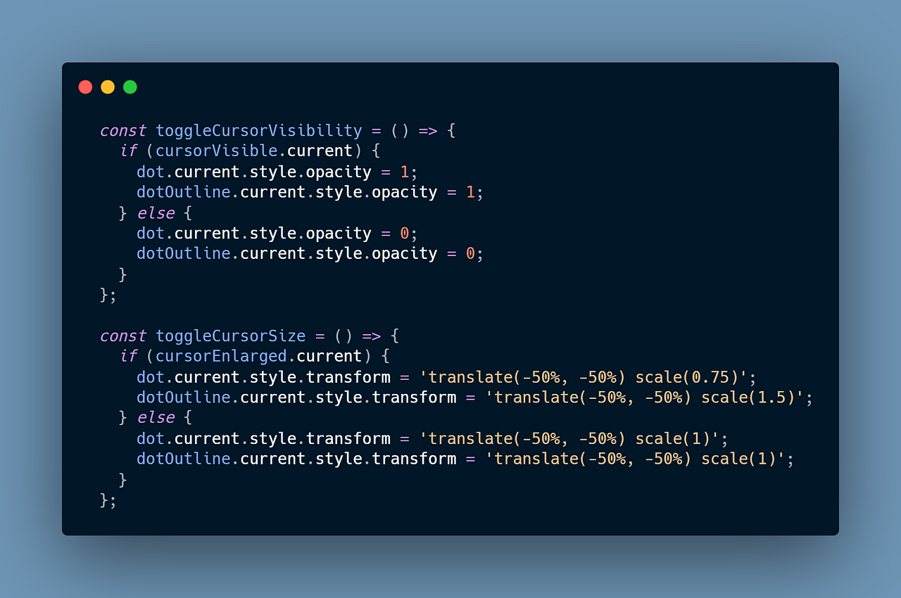 How to Create a Custom Cursor in React — Part 1 | by Germa Vinsmoke ...