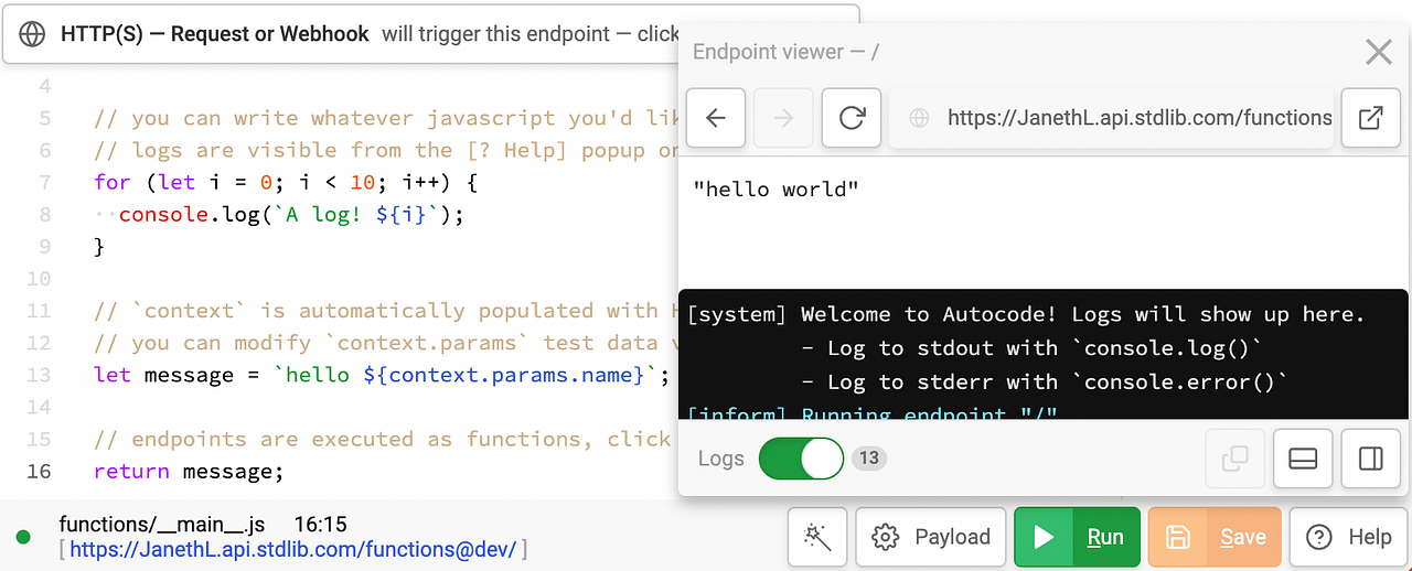 Solving Coding Challenges with JavaScript Functions on Autocode | by ...