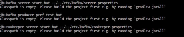 Fixing “Classpath is empty. Please build the project first e.g. by ...
