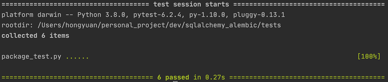 Create a simple table using SQLAlchemy and enable autogeneration by ...