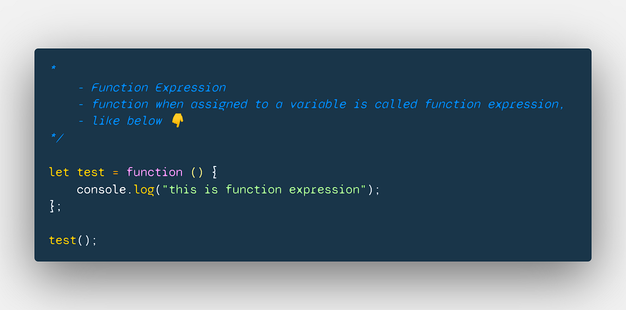 Function declaration, expression, and arrow functions in Javascript ...