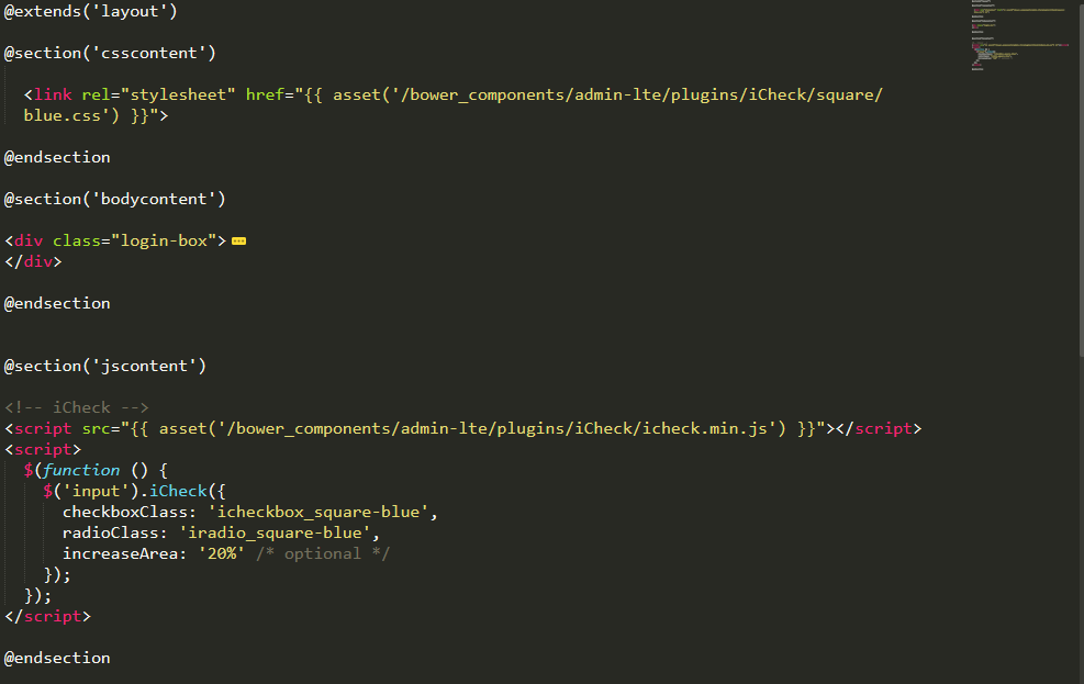 The simple and easiest way to integrate adminlte package with laravel ...