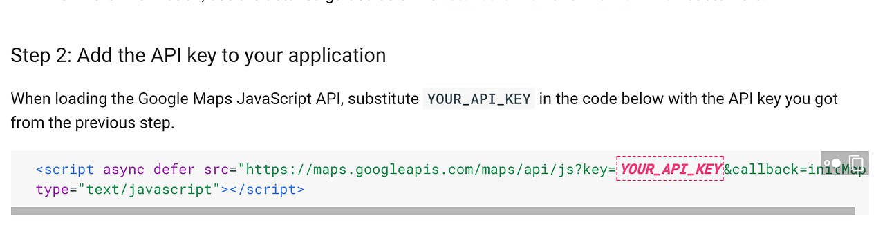 How to get a key from Google Maps JavaScript API | by Eder | Quick Code ...