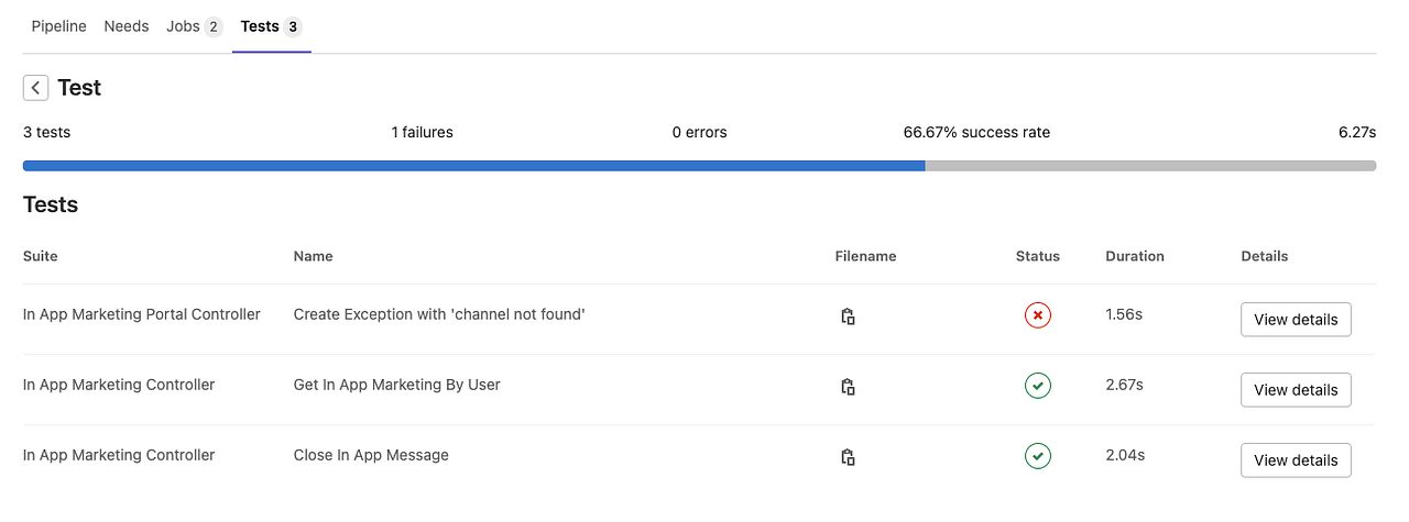 Reporting test results in GitLab. Hi all!In this story, i will be ...