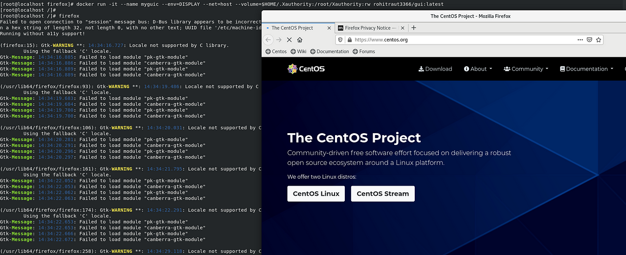 Running Gui Applications In Docker Container By Rohit Raut Apr