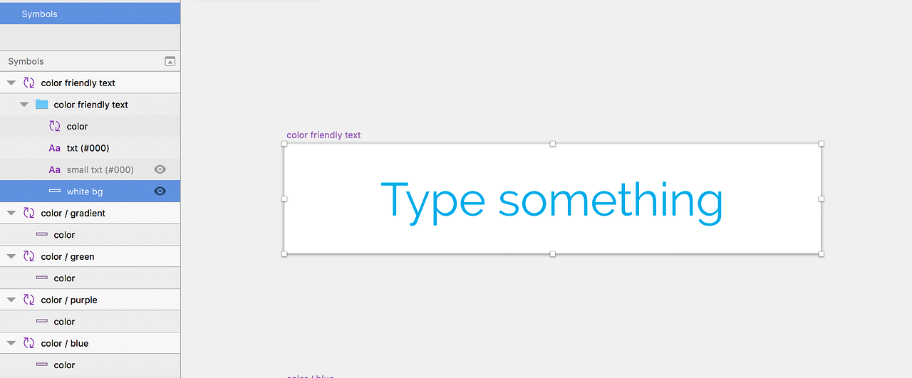 Sketch: “Overriding” the color of text layers in symbols. | by ...