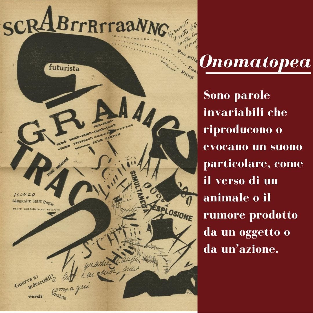 Onomatopea - ParlarFigurato - Medium