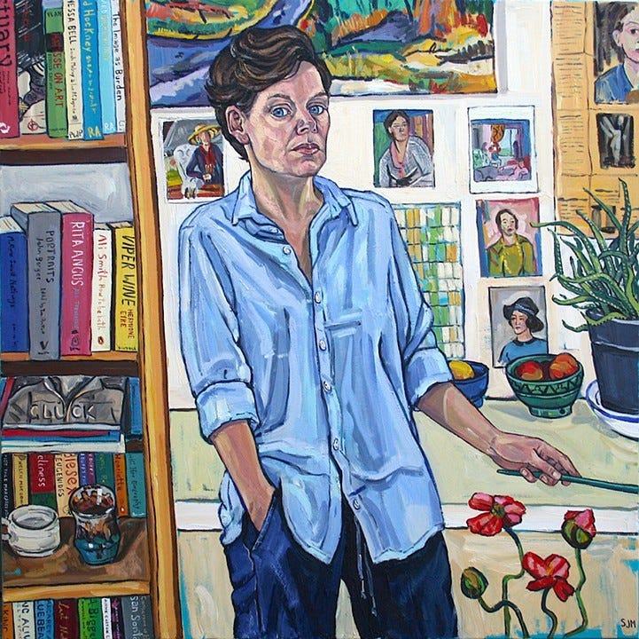 Talking portrait painting with Sarah Jane Moon | by Gita Joshi | Medium