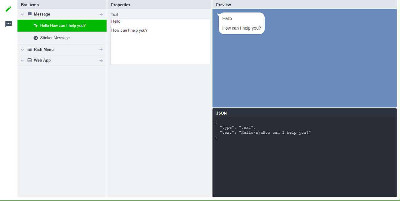 ออกแบบ LINE Chat Bot ง่าย ๆ ด้วย LINE Bot Designer | by Staporn Thongkumdee | Artisan Digital ...