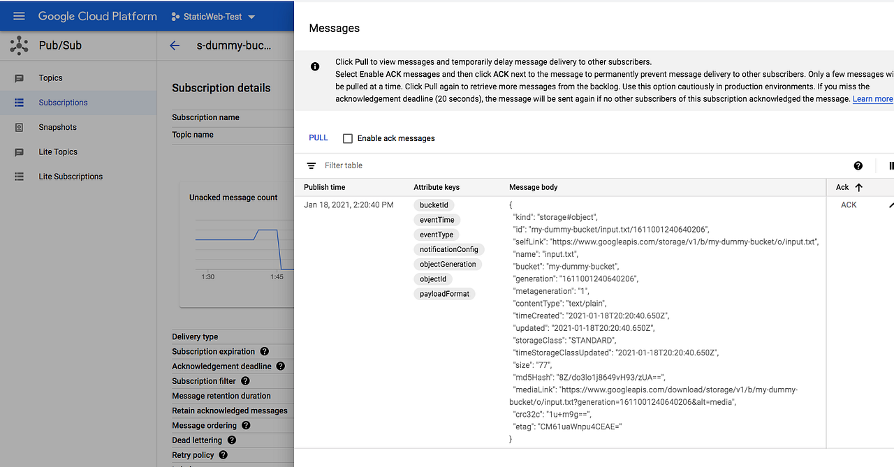 GCP — How To Subscribe and Send PubSub Messages In Spring Boot App | by ...
