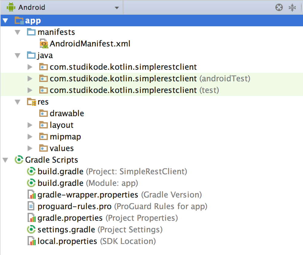 Kotlin with Android Studio 2.3.3. So, I was trying to learn how to ...