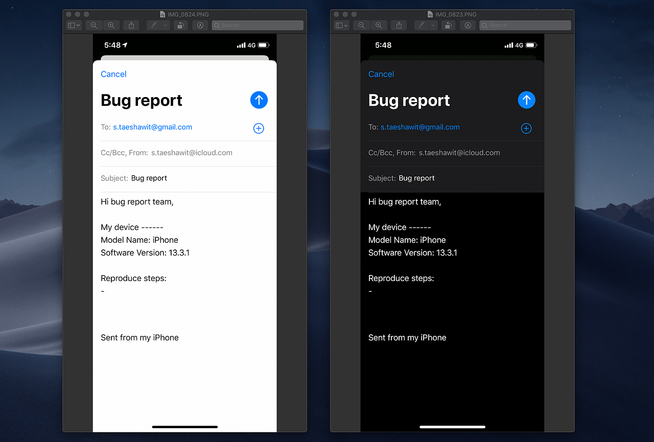 Send an e-mail from your iOS App. How to use MessageUI framework… | by Taeshawit Suwanwigo | Mac ...