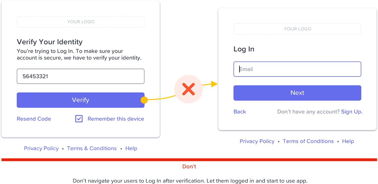 The essential guide to enterprise login and sign up UX and UI | by ...
