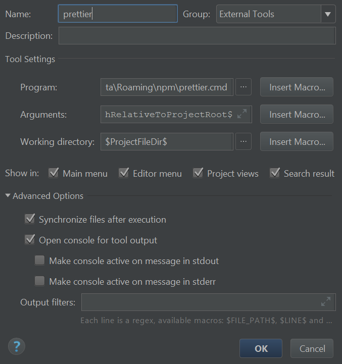 Webstorm keyboard shortcuts - tikloquad