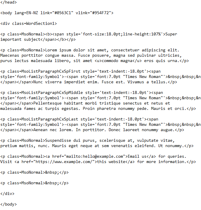 Word to HTML Made Easy. A neat and fast way to convert your… | by Clyde ...