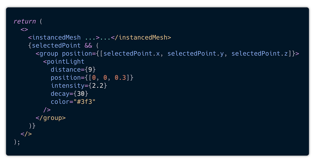 3D Data Visualization with React and Three.js | by Peter Beshai ...