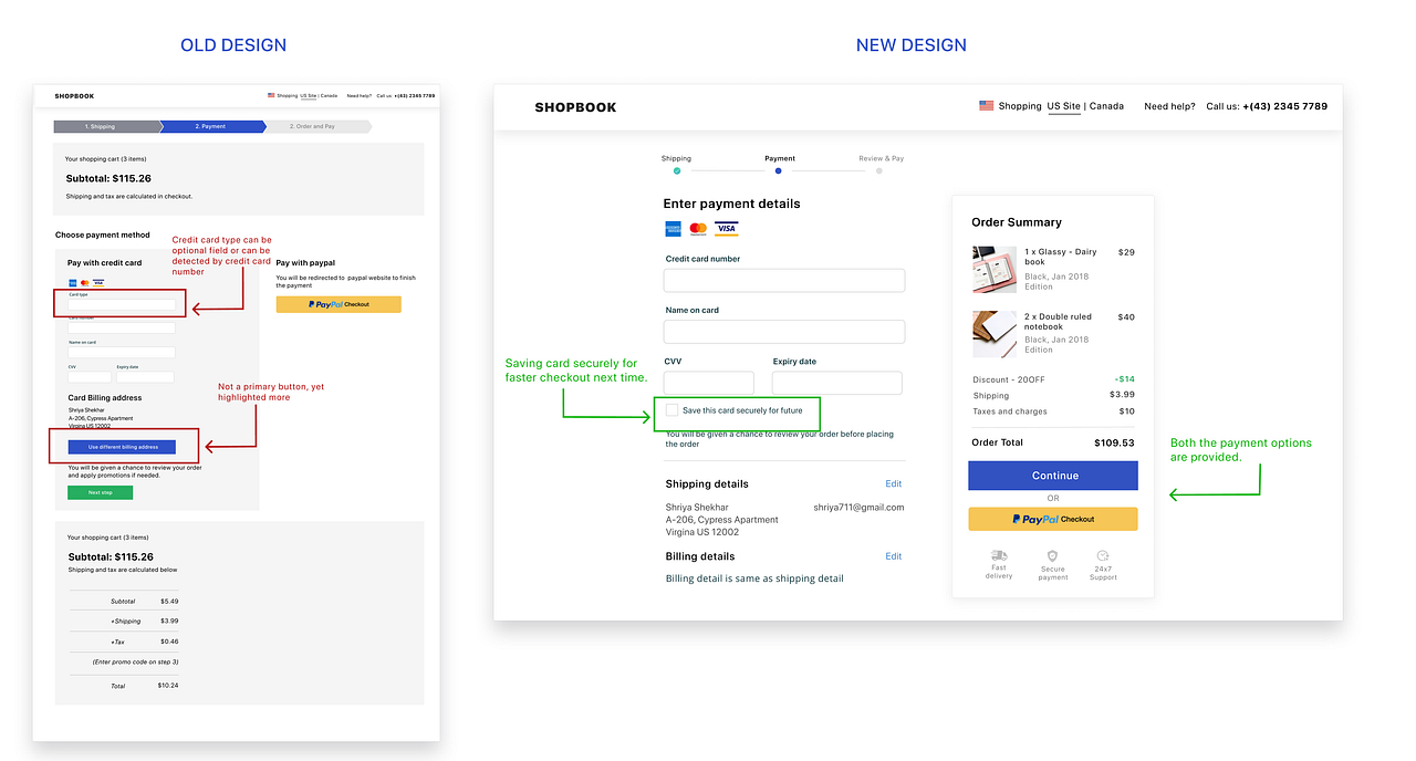 How to improve an E-Commerce Checkout Experience: UI/UX Case study | by ...