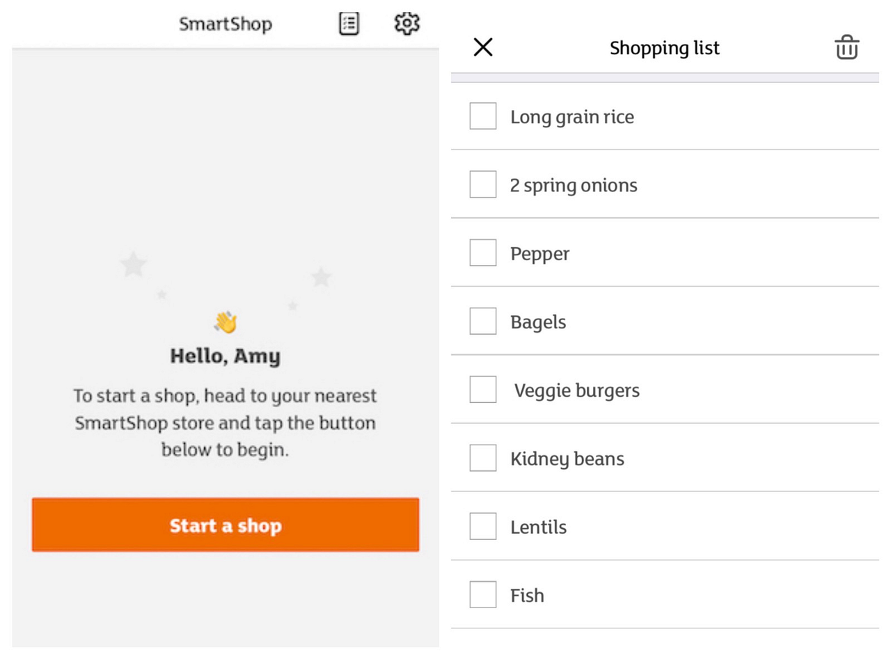 Is SmartShop the future of supermarket shopping UX? | by Amy Messenger ...