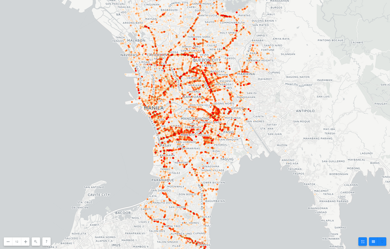Mapping Traffic Accidents in Metro Manila | by Miguell Malacad | Medium