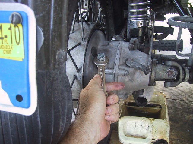 Engine, Gear Box & Final Drive Oil Change Procedure: | by Dan Kearney ...