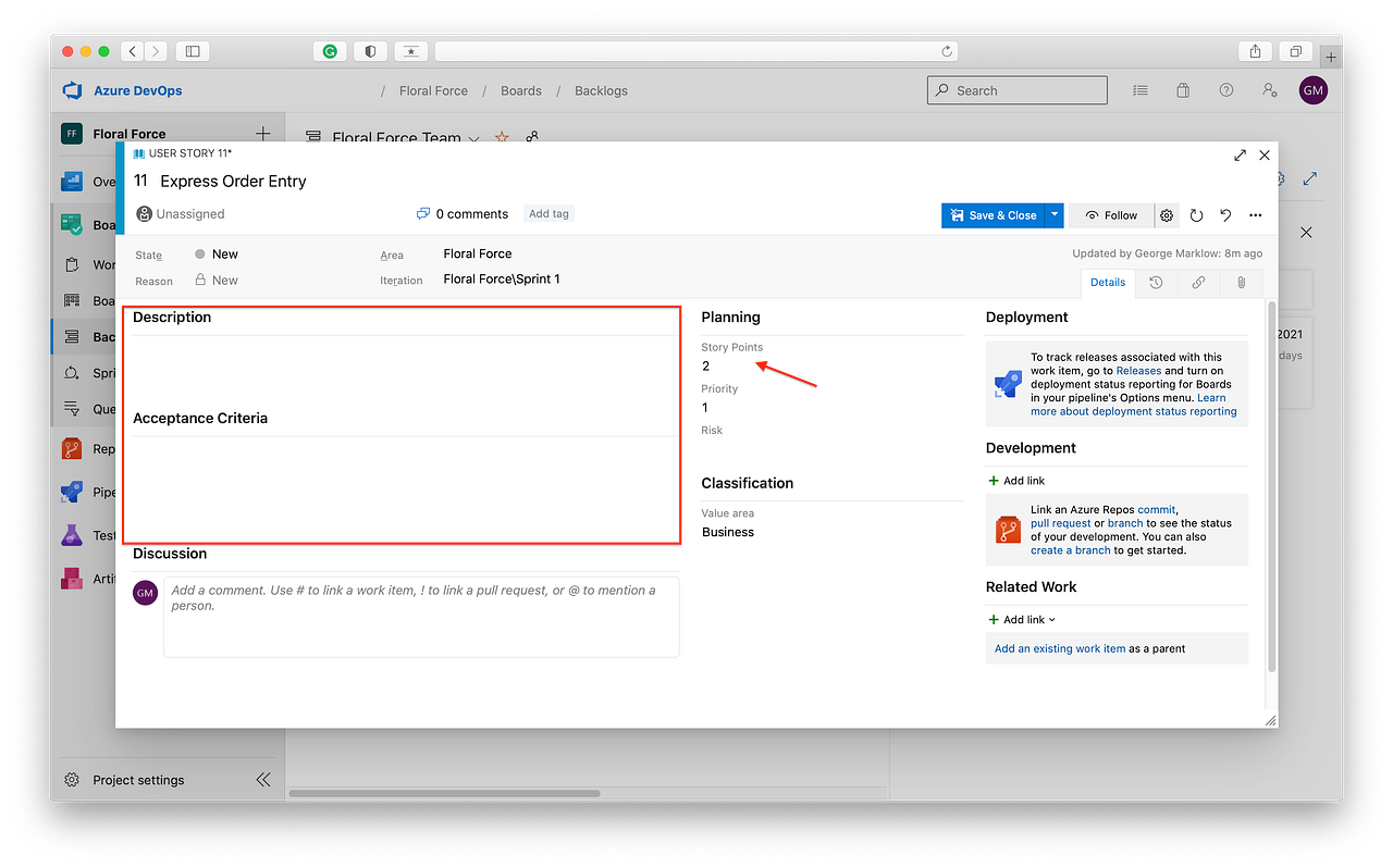 Azure DevOps: Setting up Sprints with Boards | by George Marklow | Geek Culture | Medium