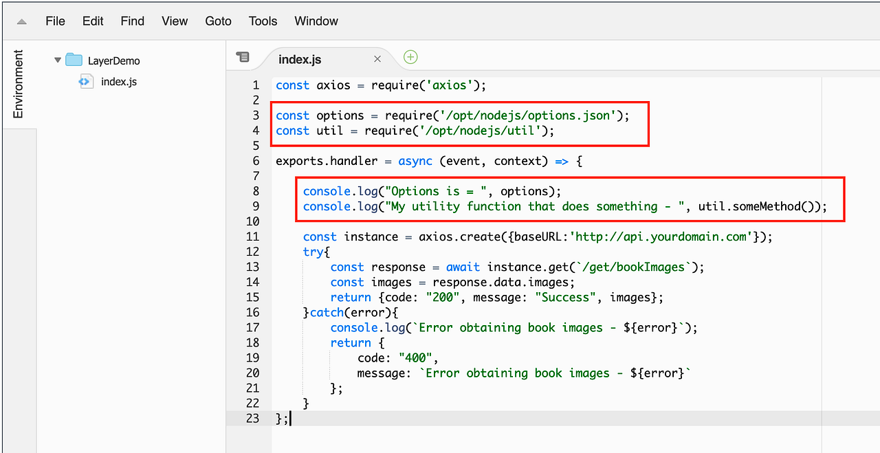 Nodejs Runtime Environment With Aws Lambda Layers By Anjan Biswas Medium
