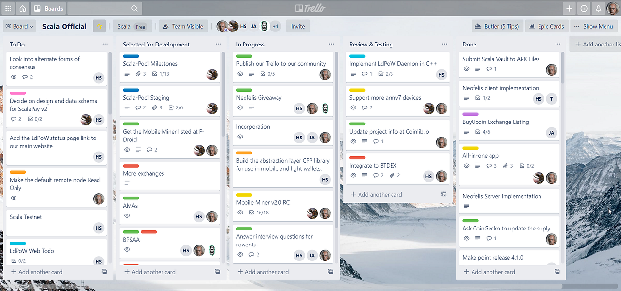 Scala Trello Board — Roadmap and prioritization | by MasterMind | Scala | Jan, 2021 | Medium