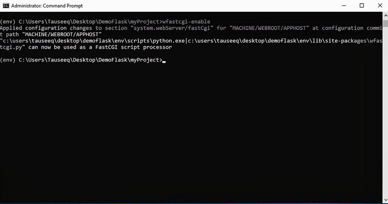 Deploy A Flask App On Windows Server Using Fastcgi And Iis By Muhammad Tauseeq Medium