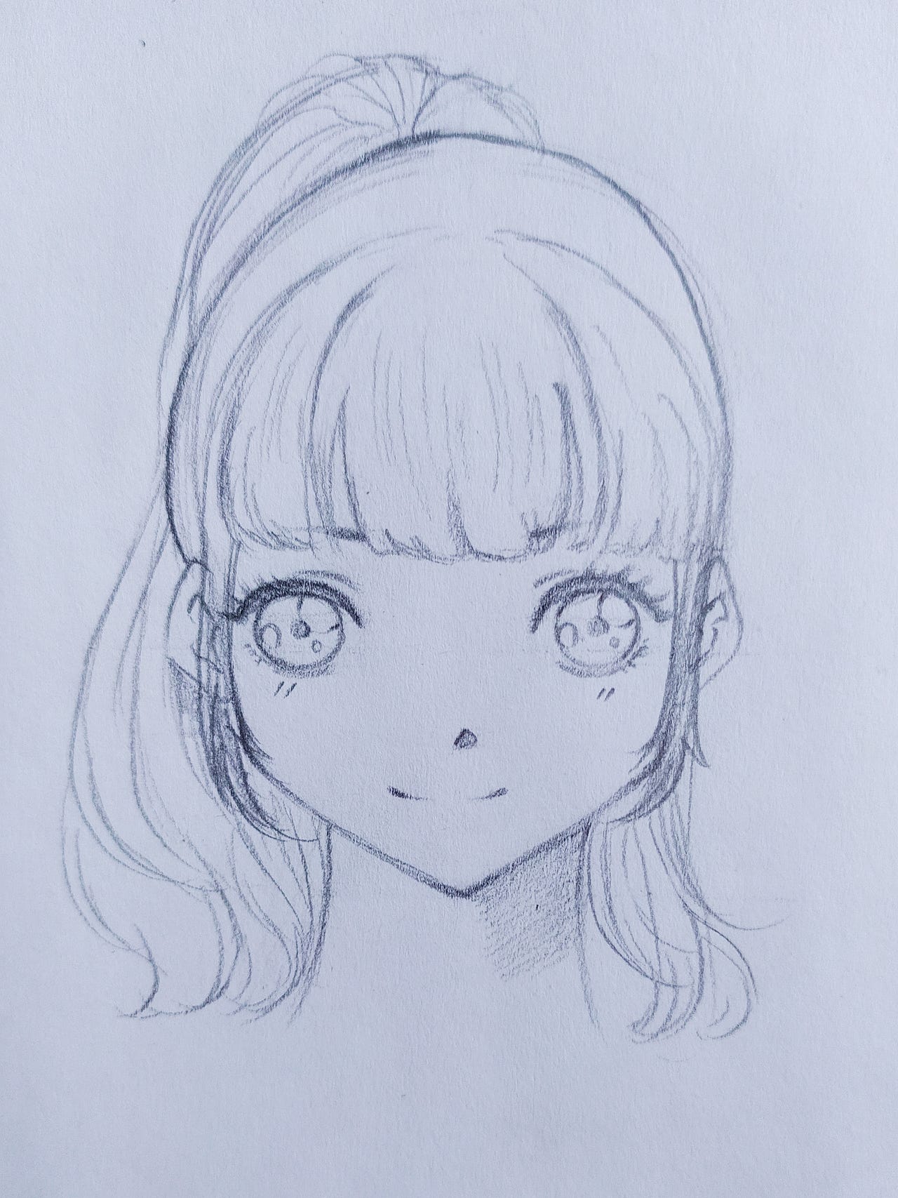 HOW TO DRAW A CUTE ANIME GIRL FACE Part 1 By Alisha Oct 2020